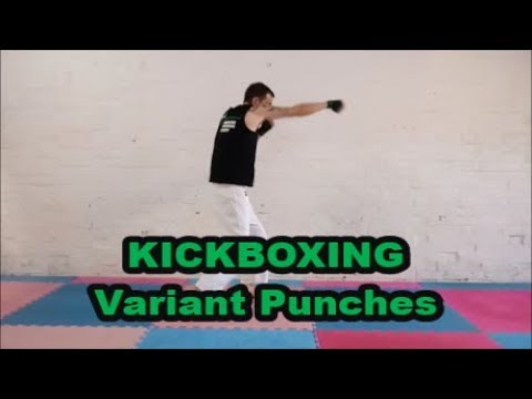 KICKBOXING - Variant Punches - Advanced Kickboxing Punches - YouTube