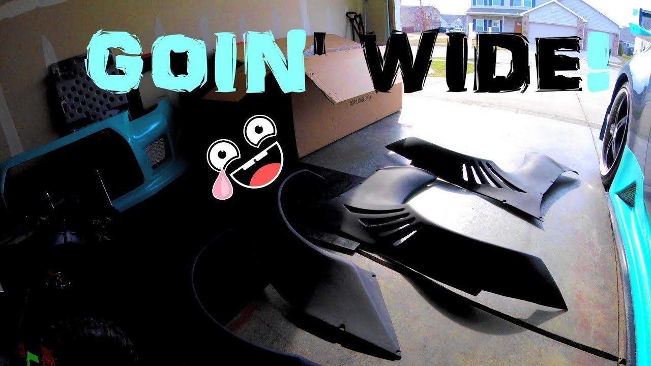 UNBOXING VLOG 8 4K WIDE BODY KIT - YouTube