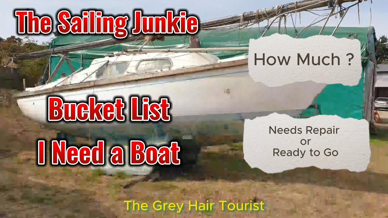 Buying a Boat, Pt2, Repairing, Learning to Sail with the Sailing Junkie ...