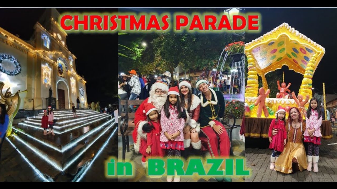 Life in Brazil | Christmas Parade in Extrema Brazil - YouTube