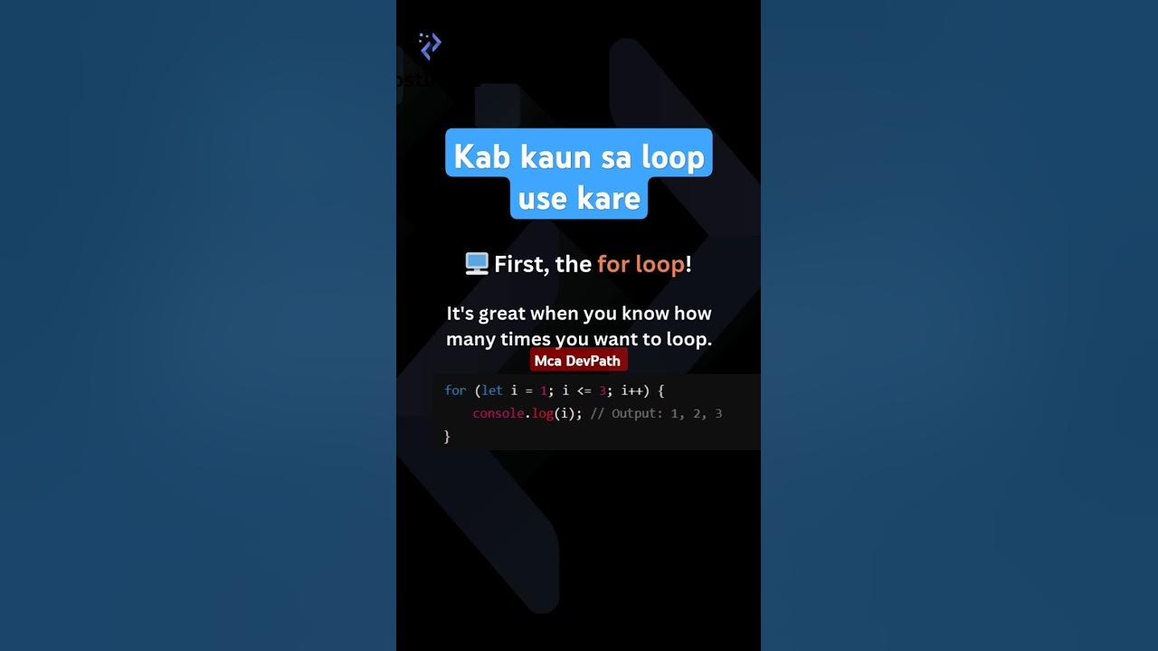 what is loops in java | how to use loops in javascript #coding #javascript - YouTube