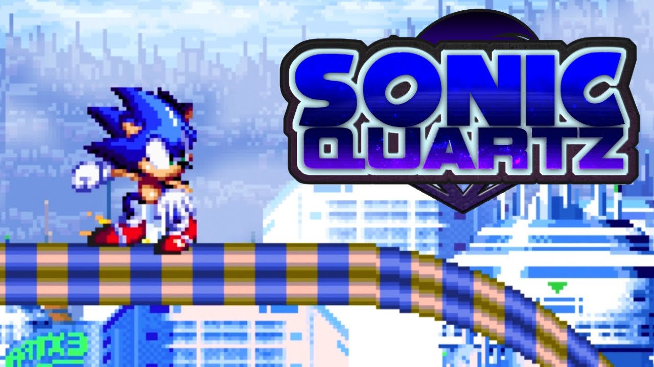 A Vibrant 2D Modern Sonic Fangame (Sonic Quartz) - YouTube