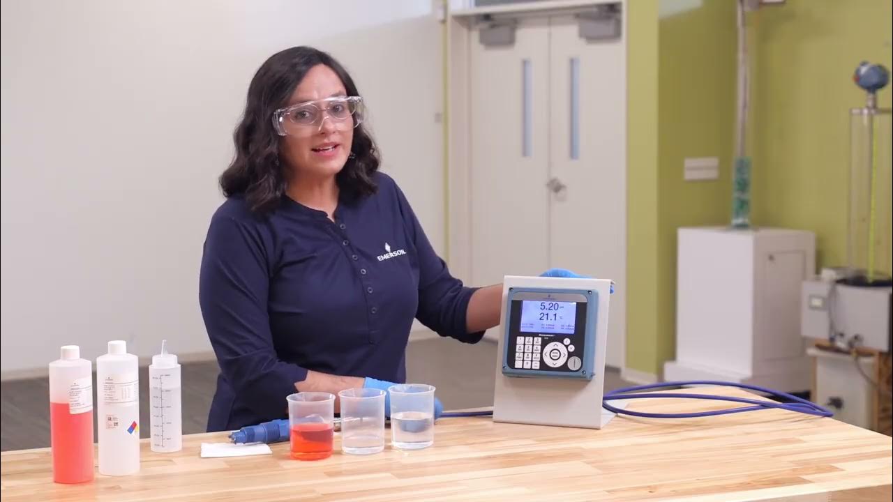 How to Calibrate pH Sensors with Two Buffer Solutions | Emerson - YouTube
