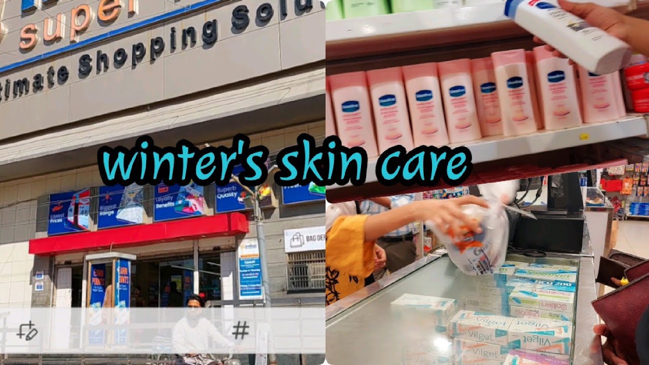 winter's skin care shopping vlog at imtiaz supermarket | Grocery ...