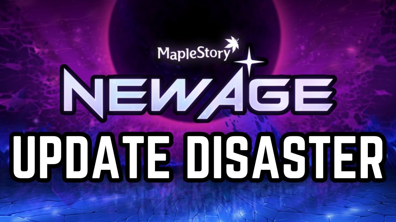 The Maplestory New Age Disaster - YouTube