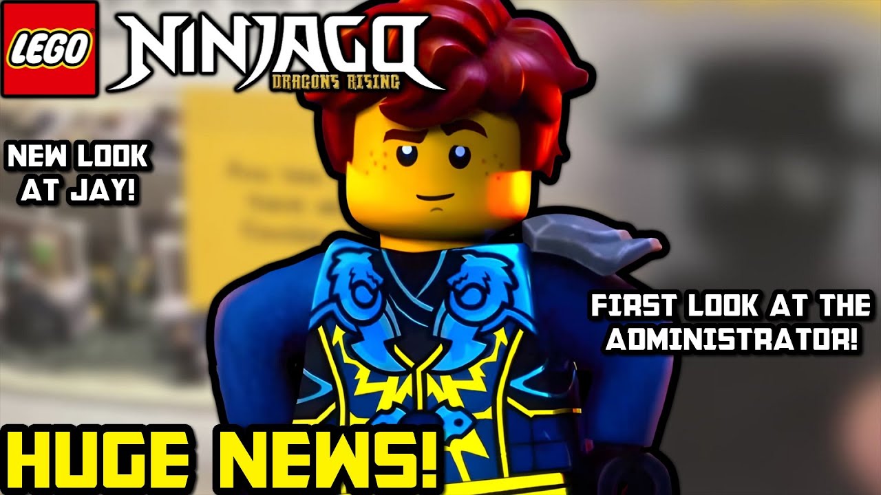 Jay News & Administrator Revealed! ⚡ Ninjago Dragons Rising News! - YouTube