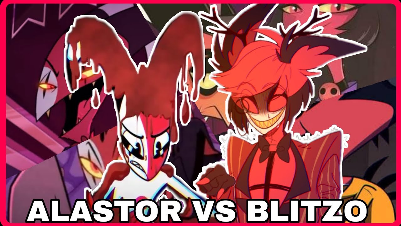 💥Coliseo infernal blitzo vs alastor fan fic helluvaboss #helluvaboss # ...