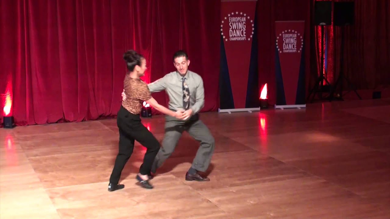 ESDC 2015 - Masters Lindy Hop J&J - Finals - Nicolas Deniau & Moe Sakan ...