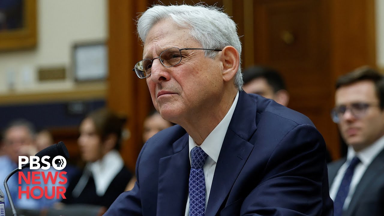 WATCH LIVE: Garland testifies on Department of Justice budget in House ...