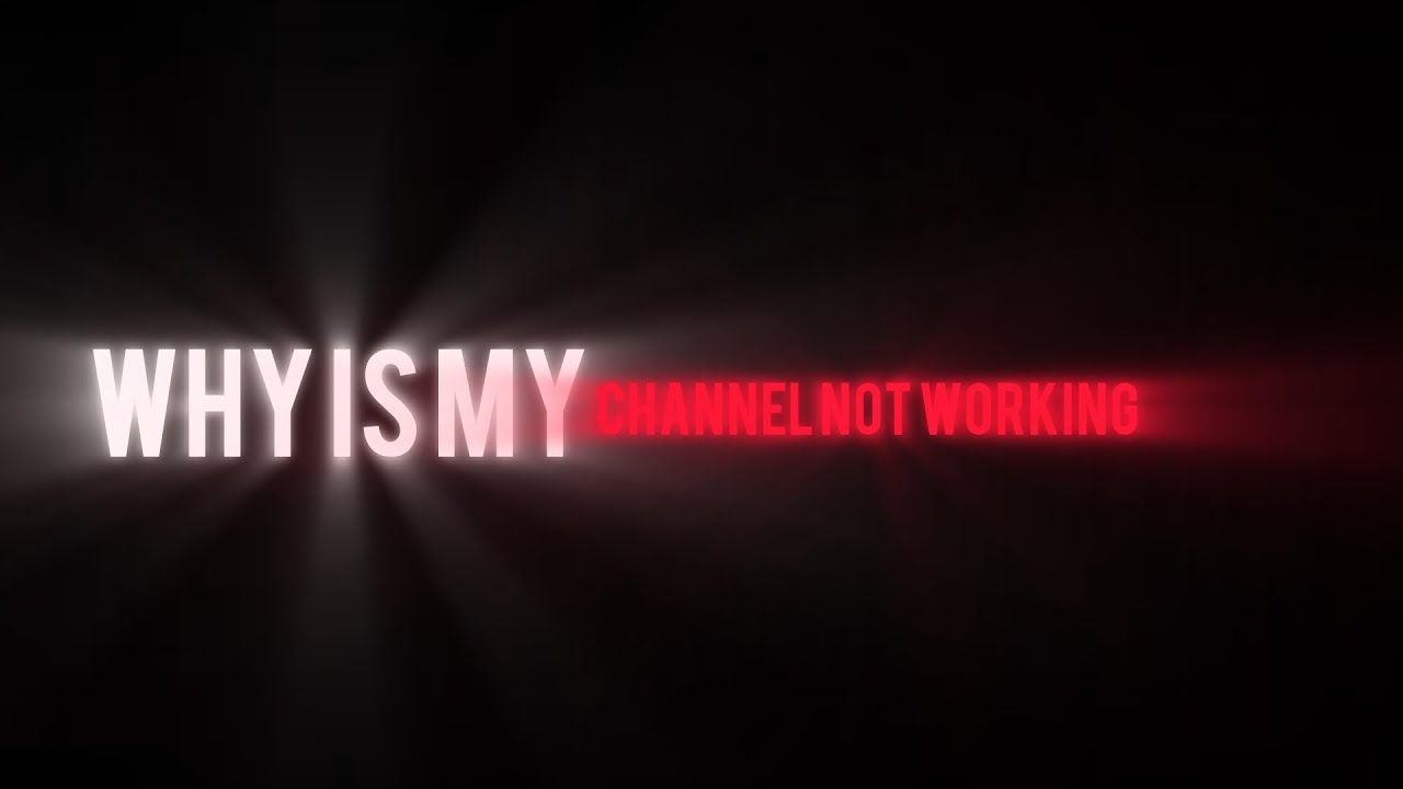 why my channel is dead - YouTube