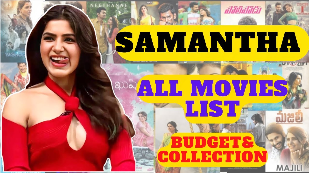 Samantha hits&flops budget&collection upto yashoda||samantha all movies ...