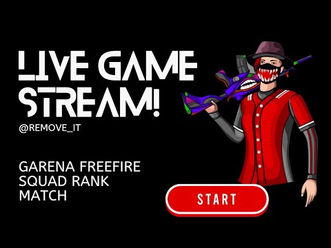 Garena Free Fire : LIVE stream | Playing Squad | Streaming with Turnip