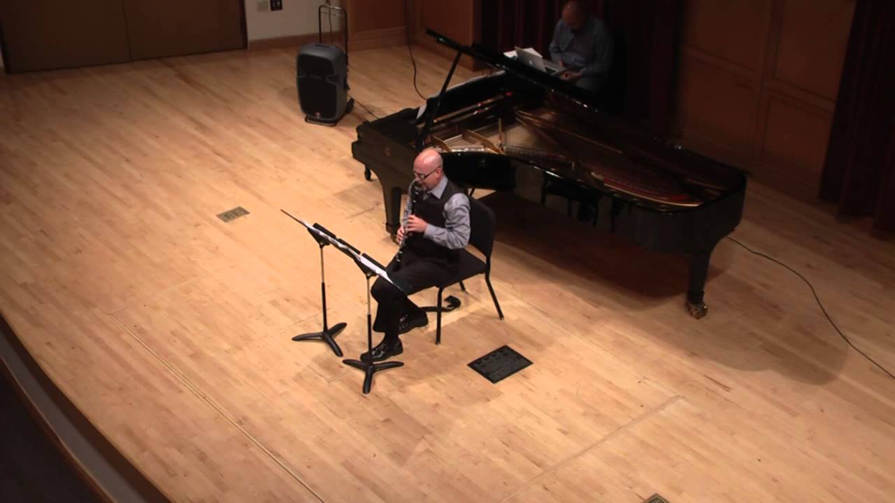 Synchronism No. 12 for Clarinet and Electronic Sounds by Mario ...