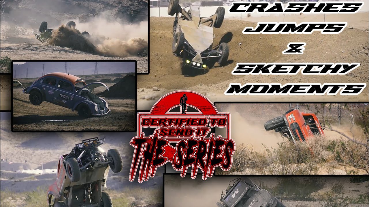 CERTIFIED 2 SEND IT: OFF-ROAD CRASHES, JUMPS, and SKETCHY MOMENTS - YouTube