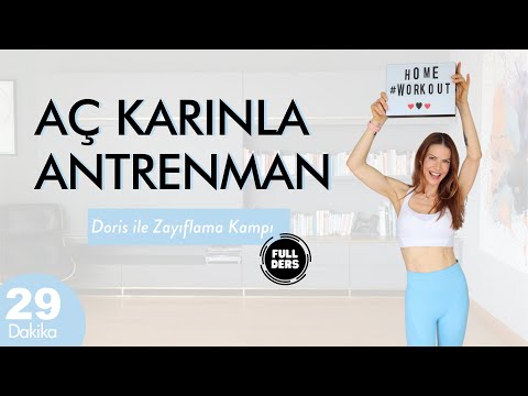 AÇ KARINLA EĞLENCELİ TÜM VÜCUT ANTRENMANI | Doris ile Zayıflama Kampı