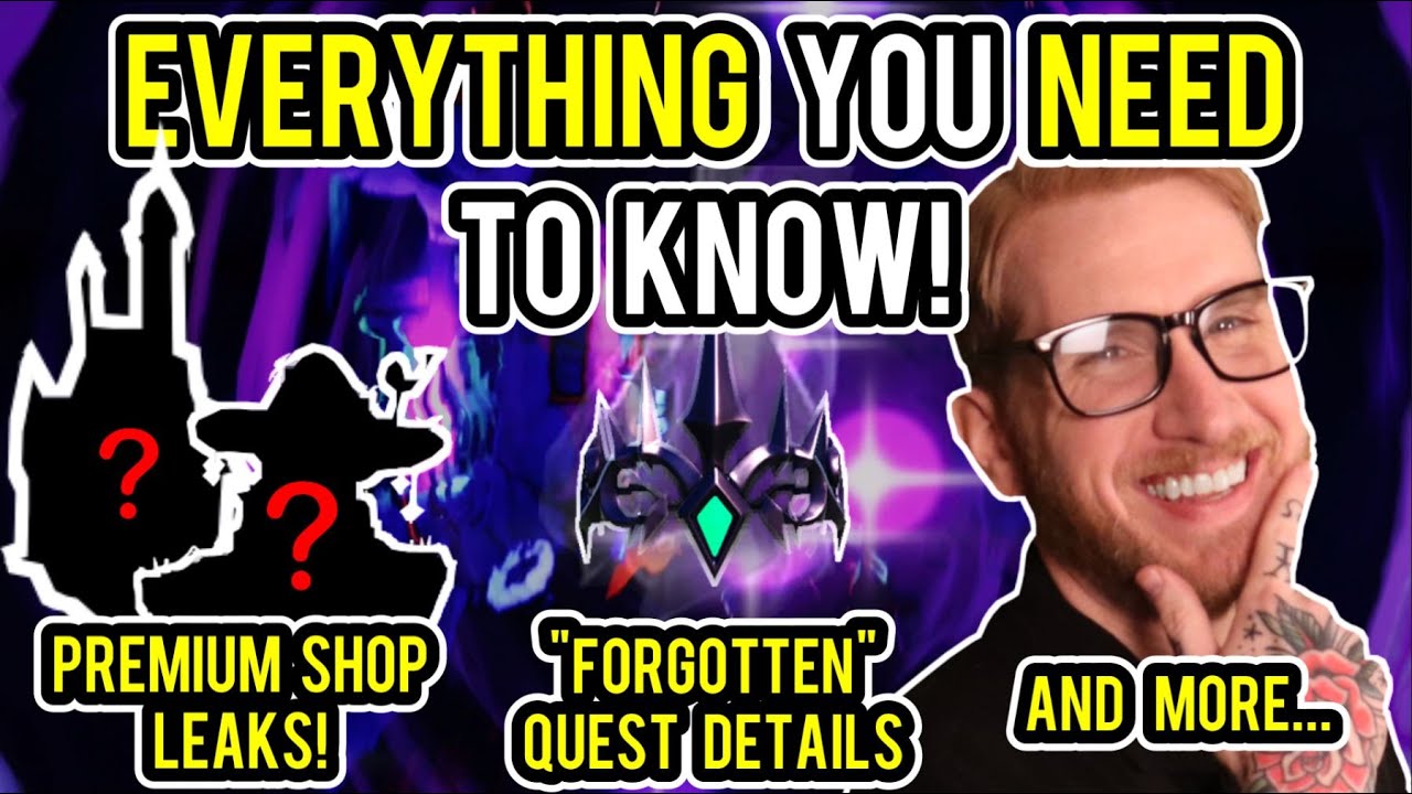 COMPLETE Update Breakdown | MAJOR LEAKS | The Forgotten Quest Dates ...