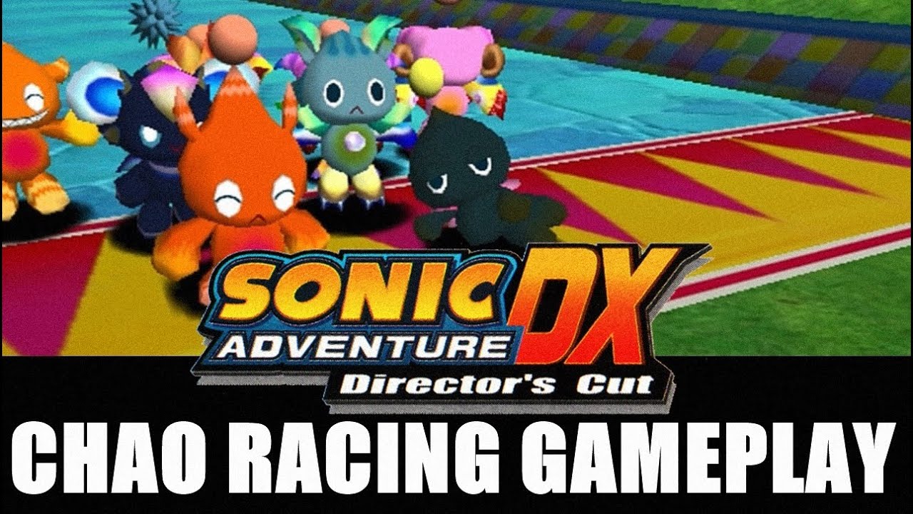 GAMECUBE: Sonic Adventure DX - All Chao Race [GAMEPLAY] - YouTube