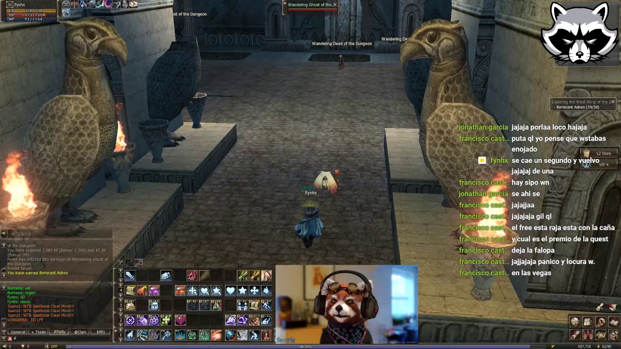 Lineage 2 Classic NA / Nuker 47 / Quest Forest Of Mirror / Dungeos of ...