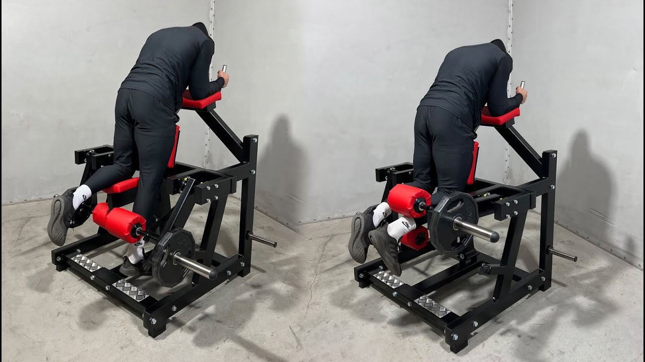 FITNESS PRODUCE: Kneeling Leg Curl Machine 5DX Overview - YouTube