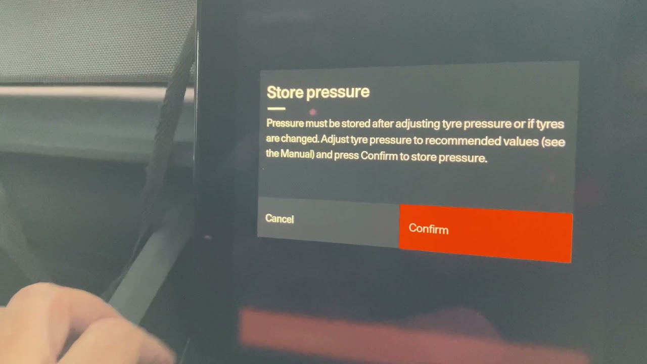Polestar 2, setting TPMS. #polestar2 #electrifyinginc - YouTube