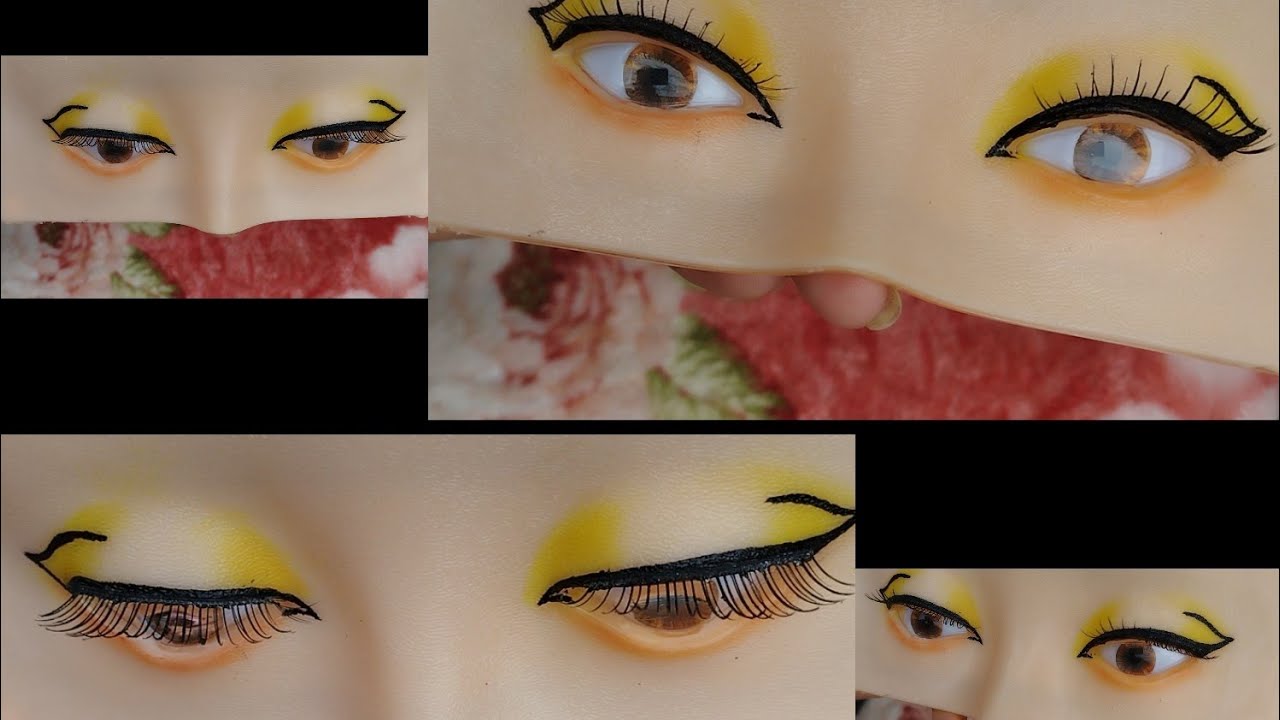 Easy eyeliner make up dummy ️ - YouTube