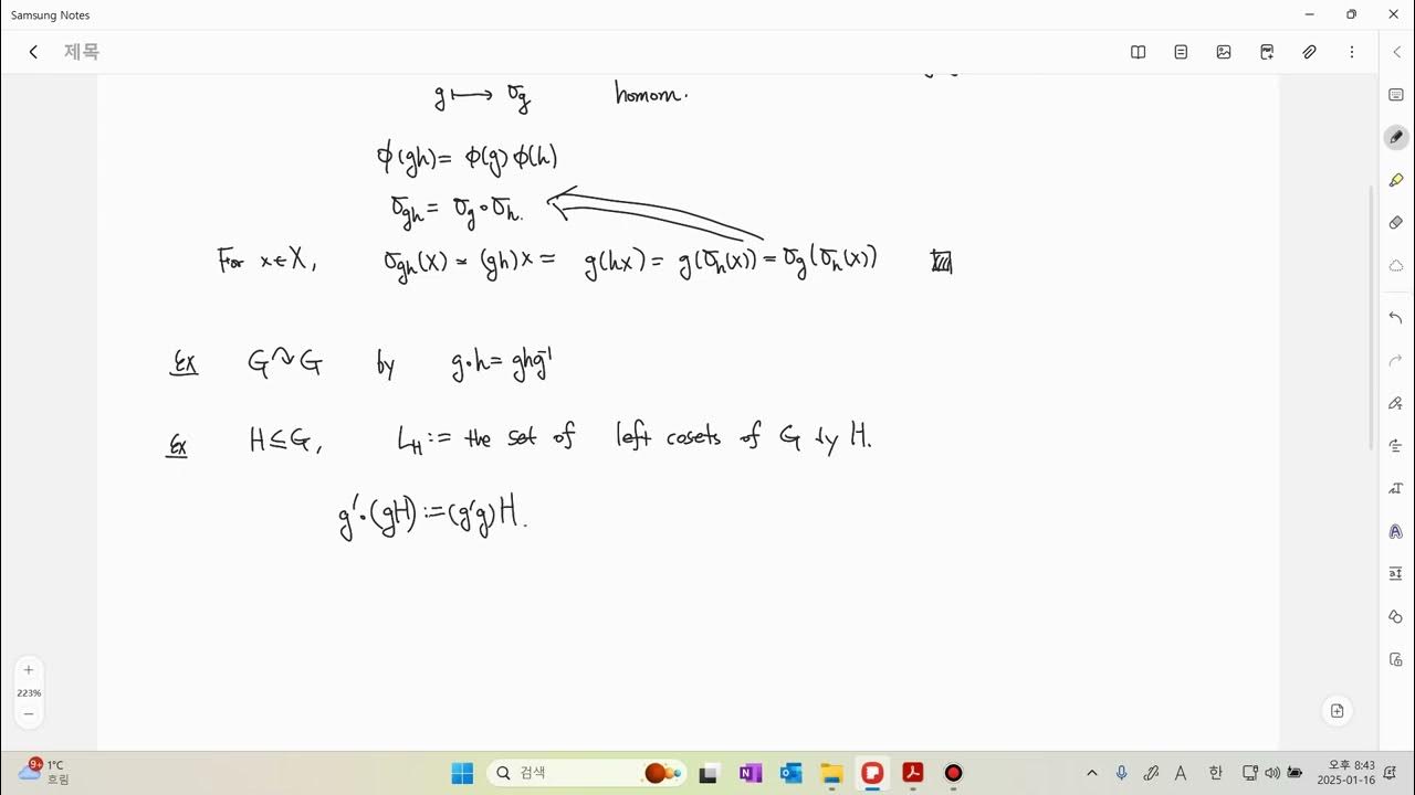 Group action and Burnside's lemma - YouTube