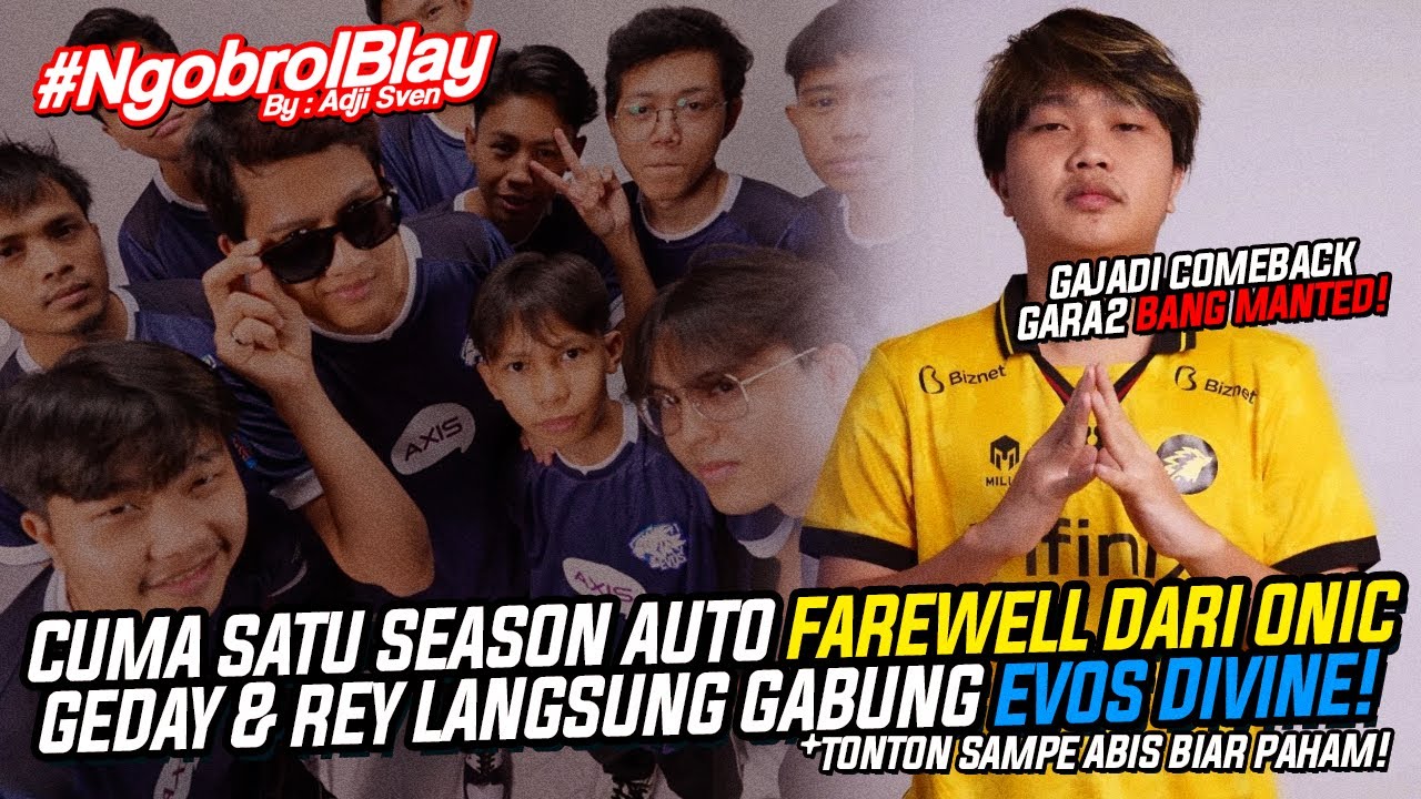 WELCOME EVOS GEDAY OTW BAWA DIVINE KE PAPAN ATAS! #NgobrolBlay - YouTube