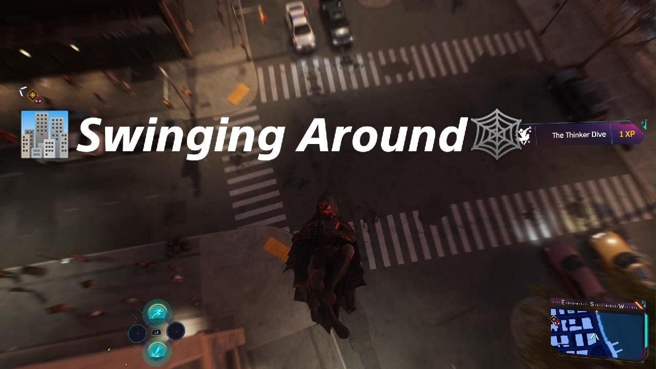 Marvel's Spider-Man 2 : Swinging around the city - YouTube