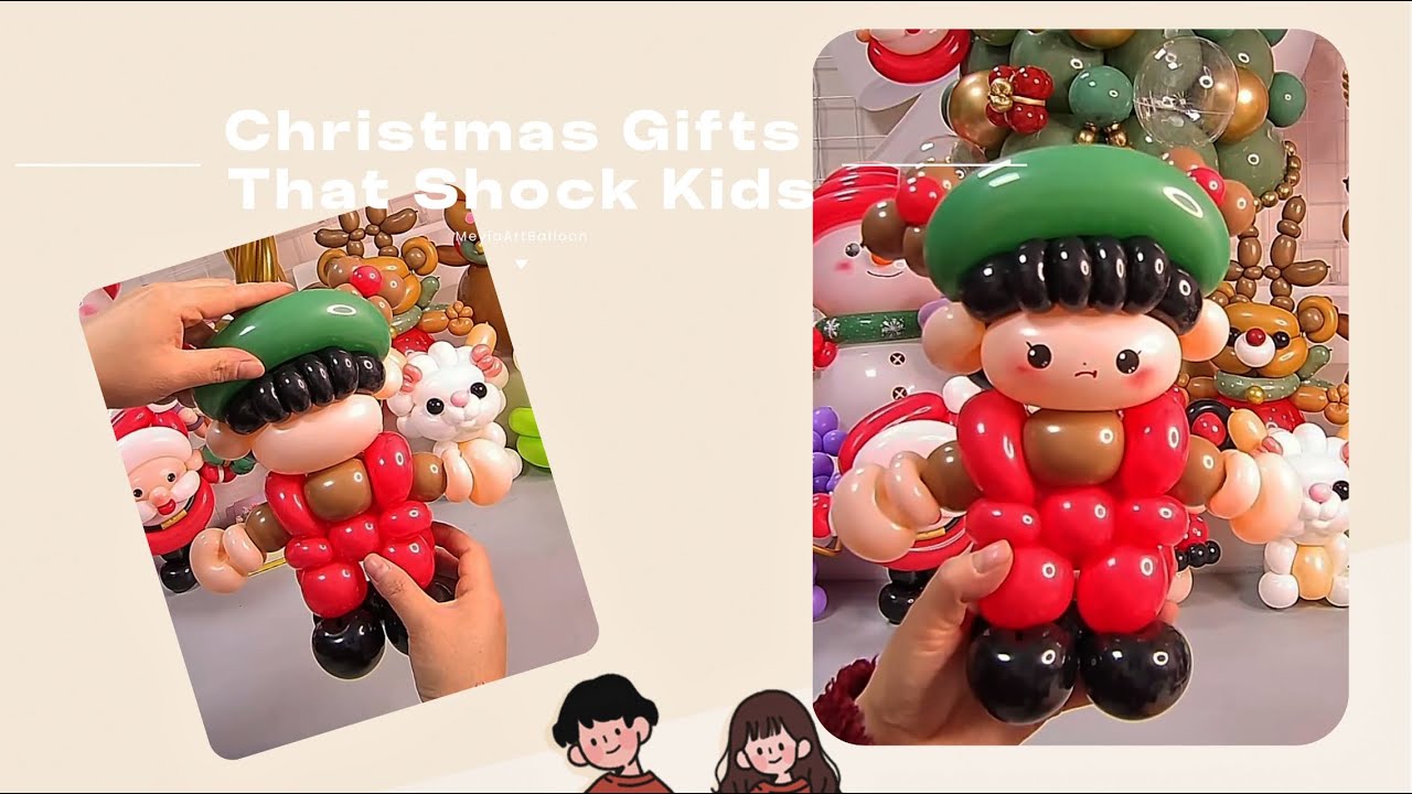 Step-by-Step Guide To Making Balloon Toys: Mario doll | MeyiaArtBalloon ...