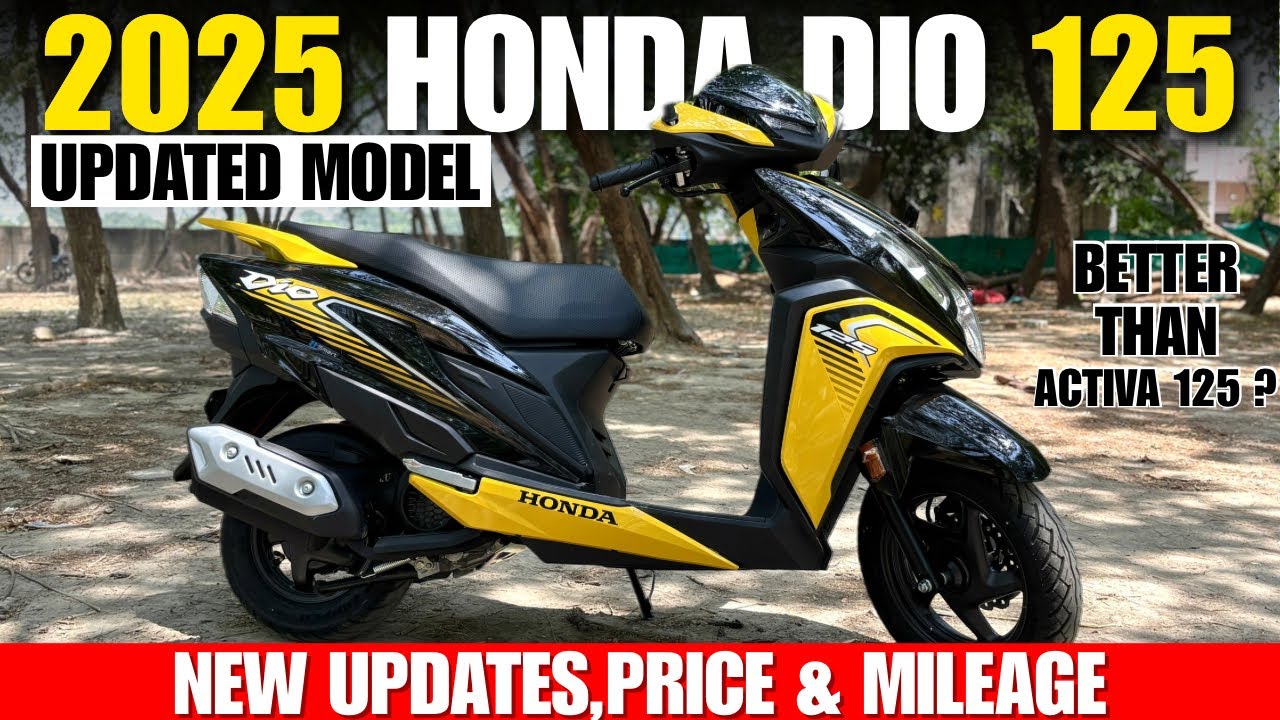 2025 New Honda Dio 125 H-Smart Full Review🥳| New Updates,Price ...