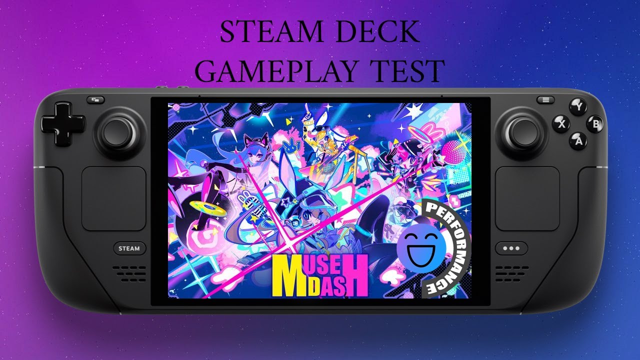 Muse Dash Steam Deck Gameplay Test Via Micro SD Card On Steam OS - YouTube