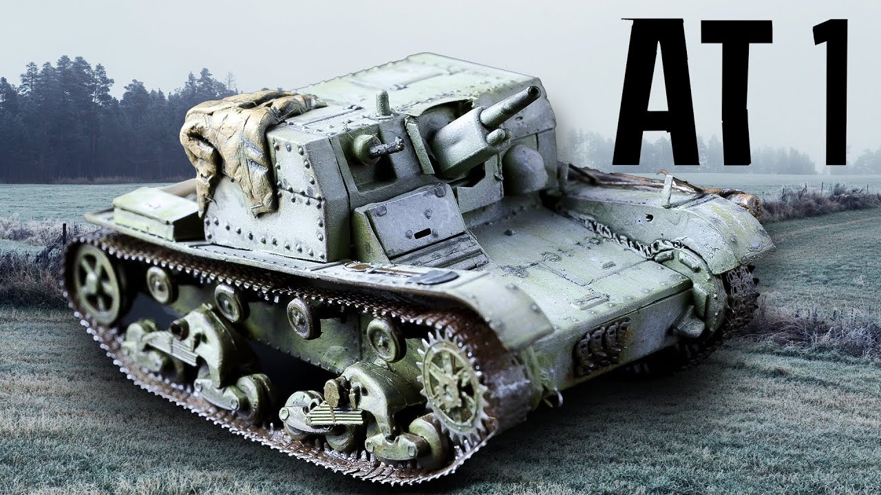 FIRST EVER Self-Propelled Artillery 1/72 scale by UNIMODELS - YouTube