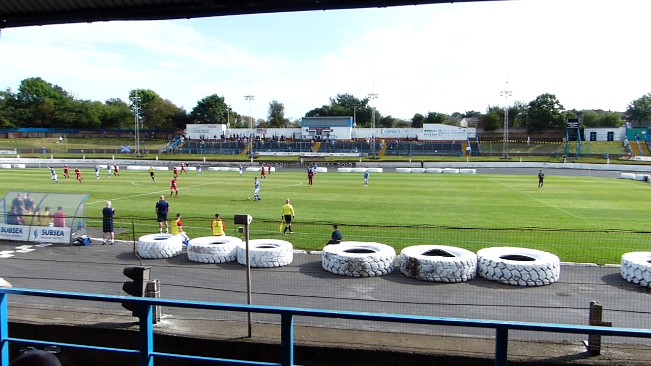 Central Park, Cowdenbeath FC's stadium - YouTube