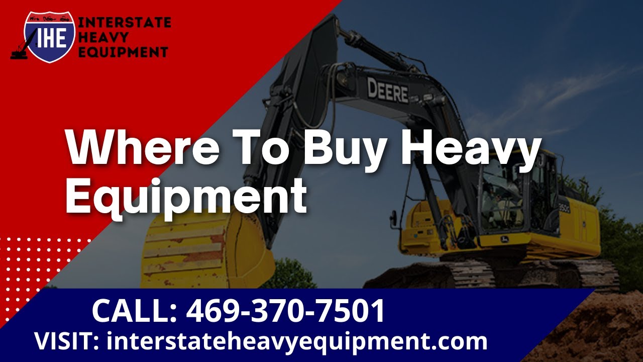 Where to Buy Heavy Equipment - YouTube
