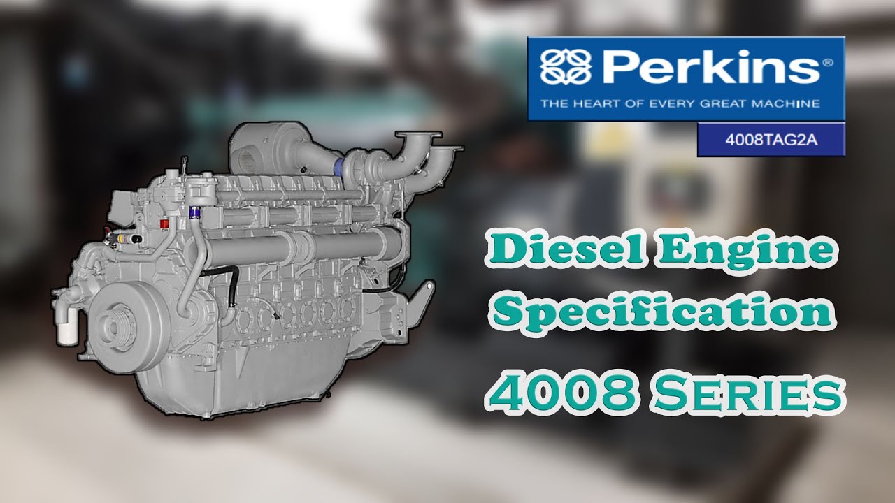Spek Mesin Raksasa di dalam gedung (Genset Perkins 4008TAG2A 1000 kVA ...