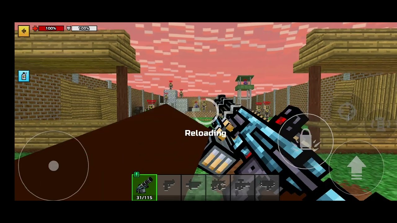 Minigun trick | Pixel Gun 3D - YouTube