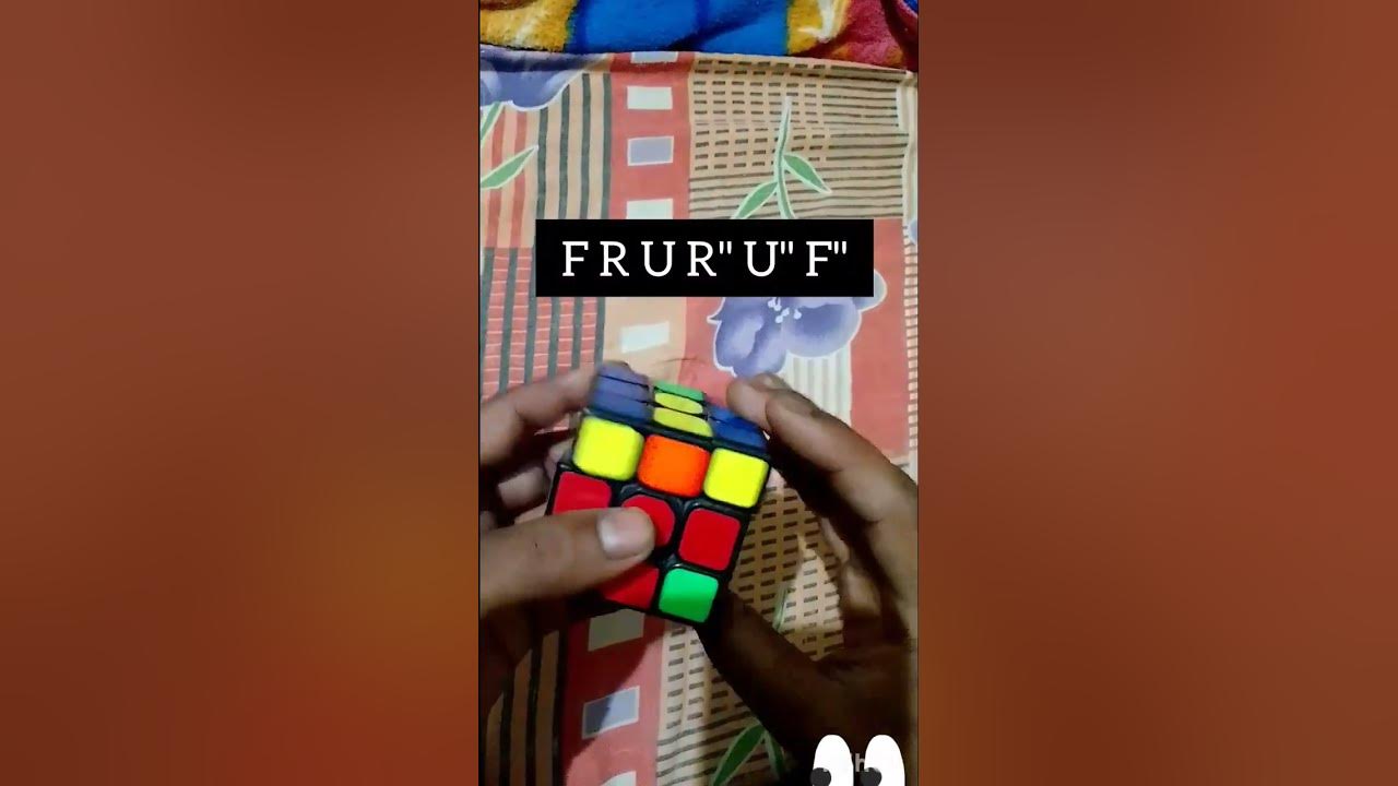 3x3 Ruby cube fast step algorithm fast tage fast formula - YouTube