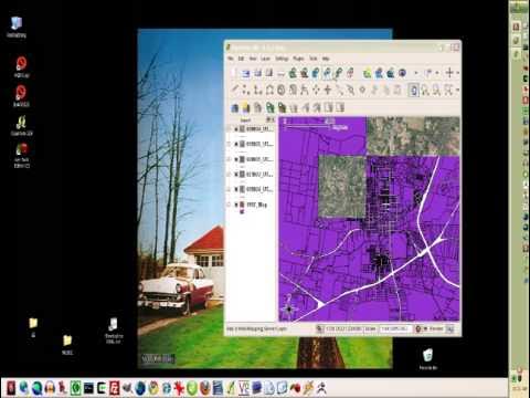 python GIS application with openlayers mapserver - YouTube