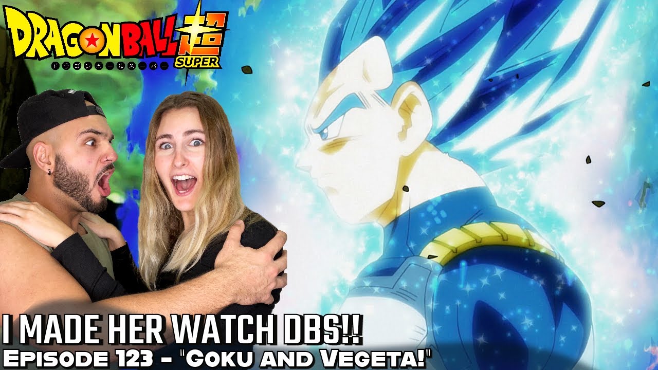 VEGETA ASCENDS TO SUPER SAIYAN BLUE EVOLVED!! Girlfriend's Reaction DBS Episode 123 - YouTube