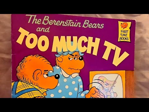 Reading the book: The Berenstain Bears and Too Much TV by Stan and Jan ...
