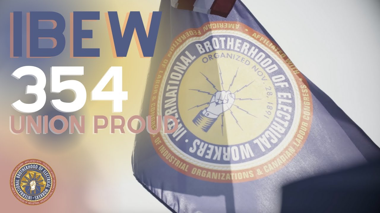 IBEW Local 354 - Union Proud - YouTube