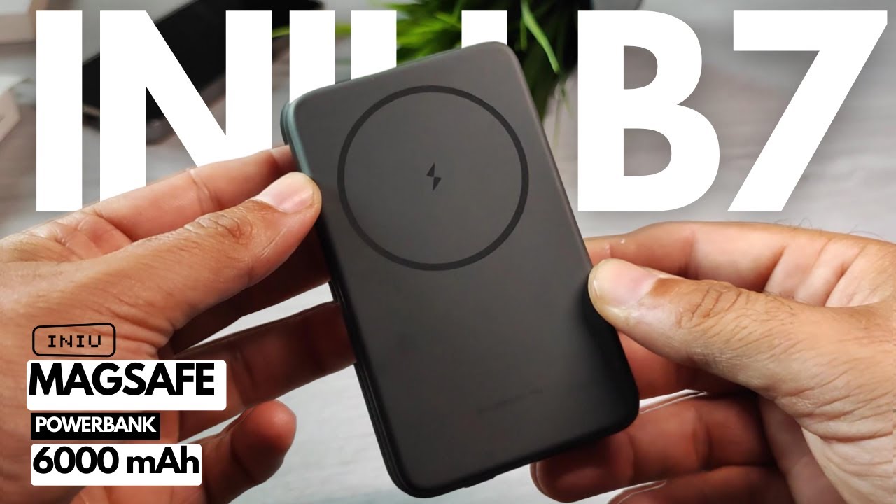 UNBOXING INIU B7 Power Bank MAGSAFE 6000 mAH - YouTube