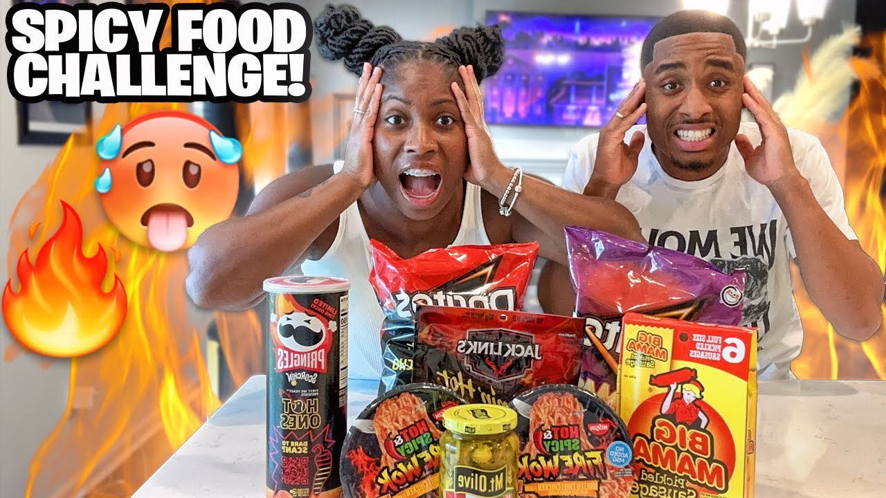 See Who Survives The Spicy Food Challenge |EPIC🥵🔥 - YouTube