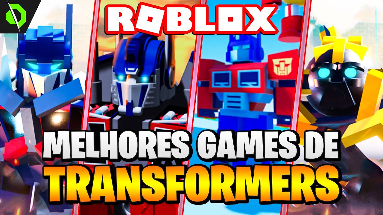 ROBÔS! TOP 10 MELHORES JOGOS dos TRANSFORMERS no ROBLOX! - YouTube