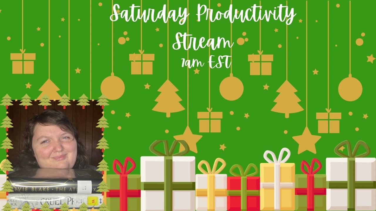 Saturday Productivity Stream / For my 24-HR Write-athon :) - YouTube