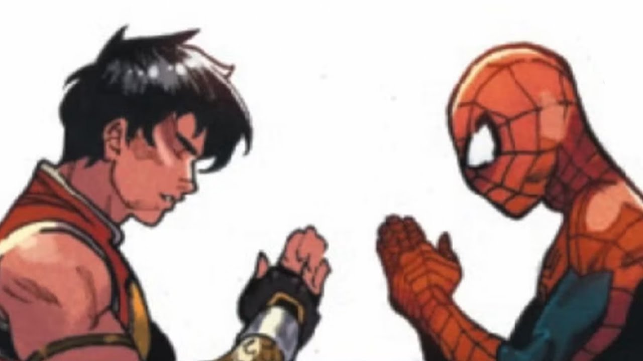 Spiderman learns Kung Fu from Shang Chi - YouTube