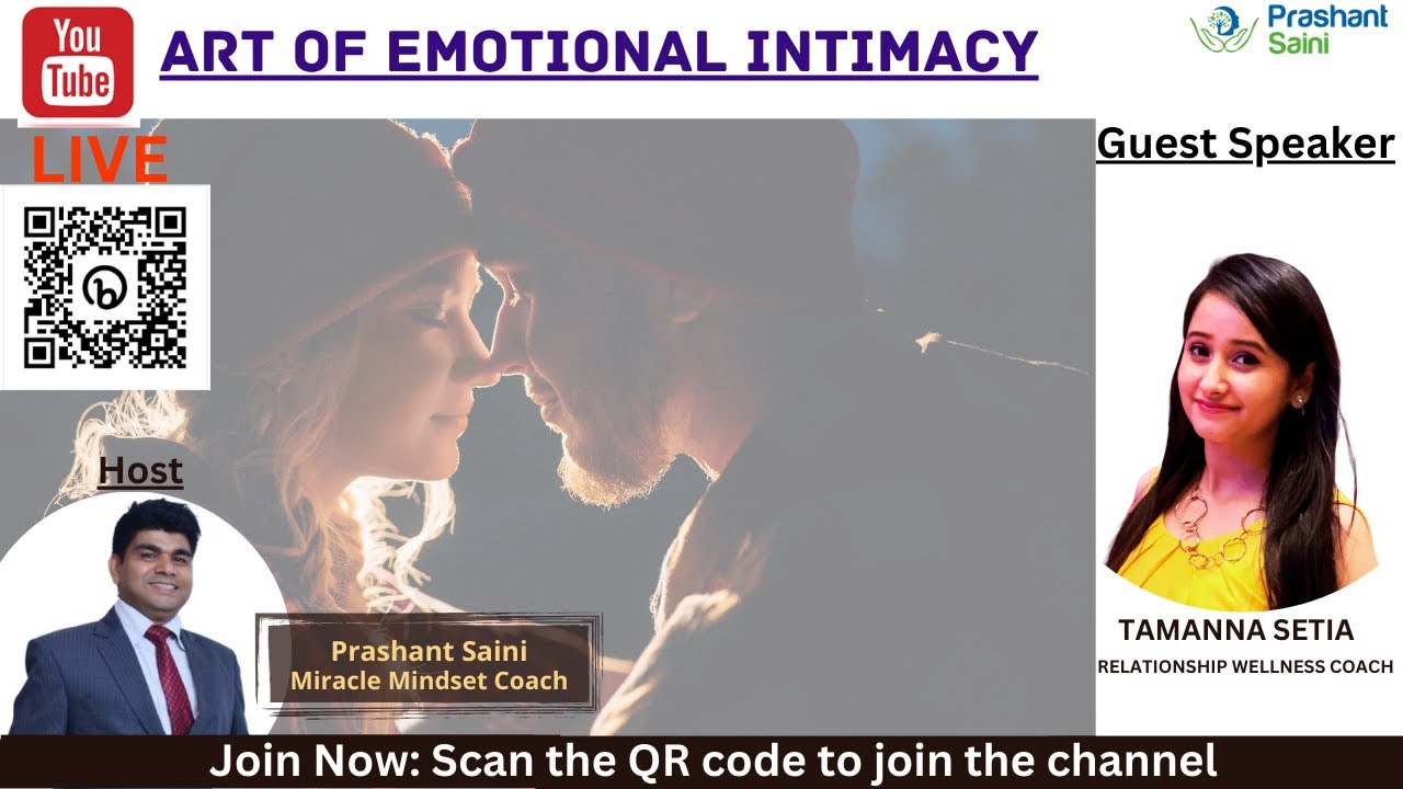 The Art of Emotional Intimacy: Live Session With Tamanna Setia - YouTube