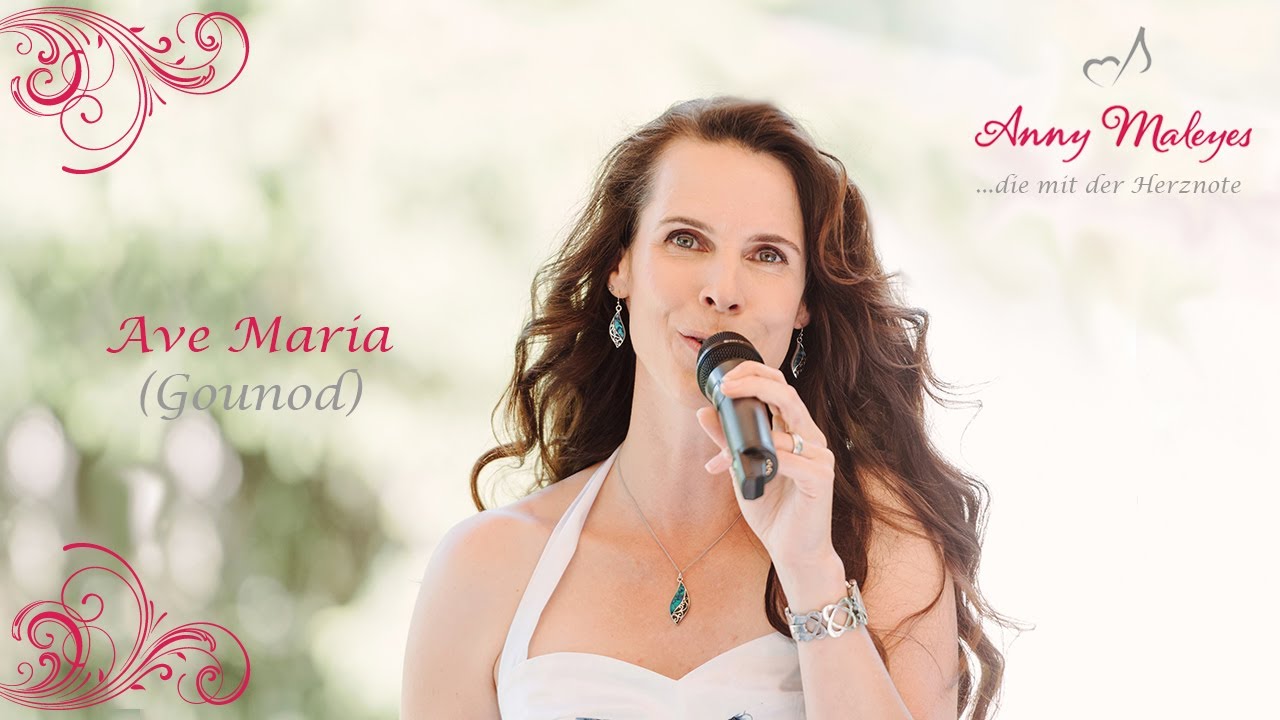 Ave Maria (Gounod) - Anny Maleyes - YouTube