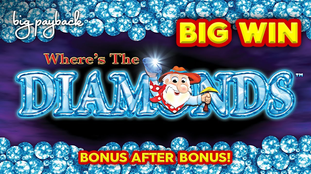 Where's The Diamonds Slot - BIG WIN SESSION! - YouTube