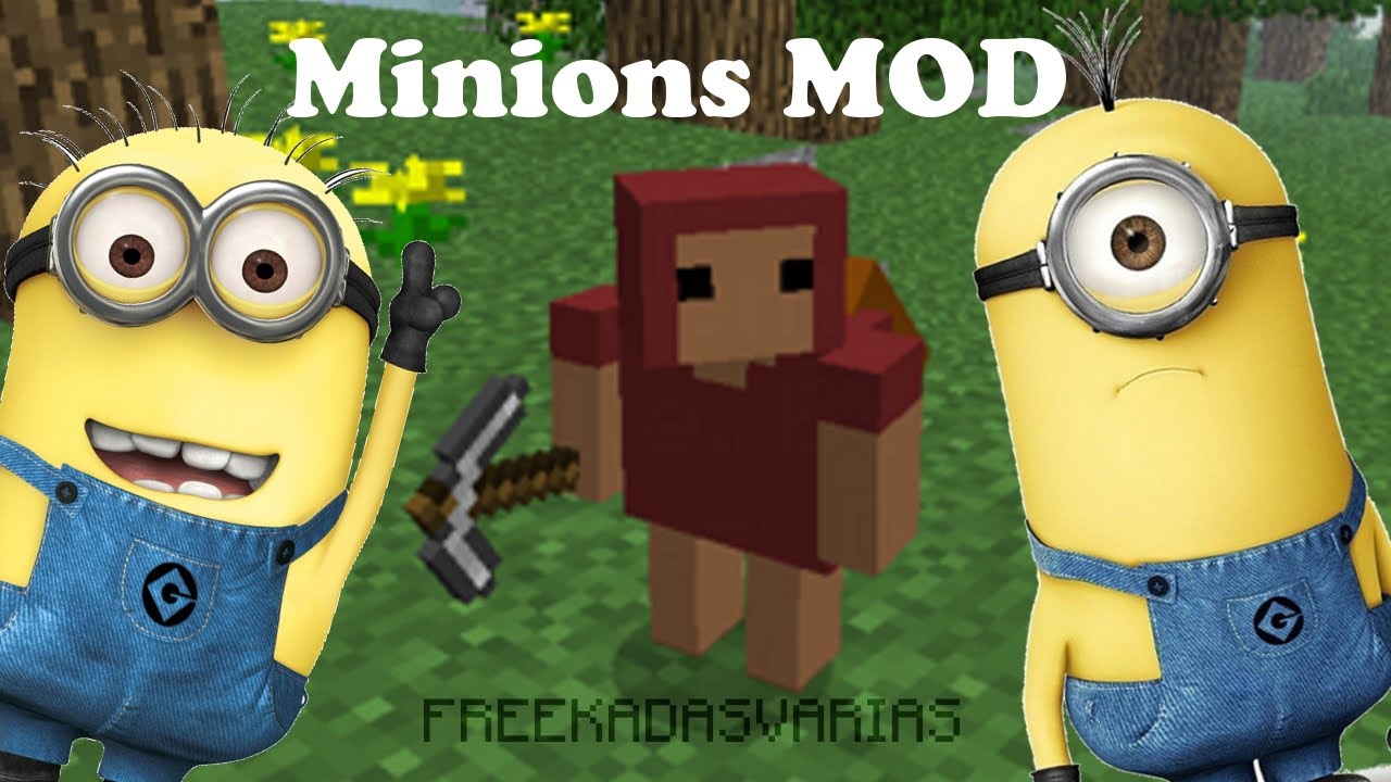 Minecraft MODS | Minions (DFCKZheta) - YouTube